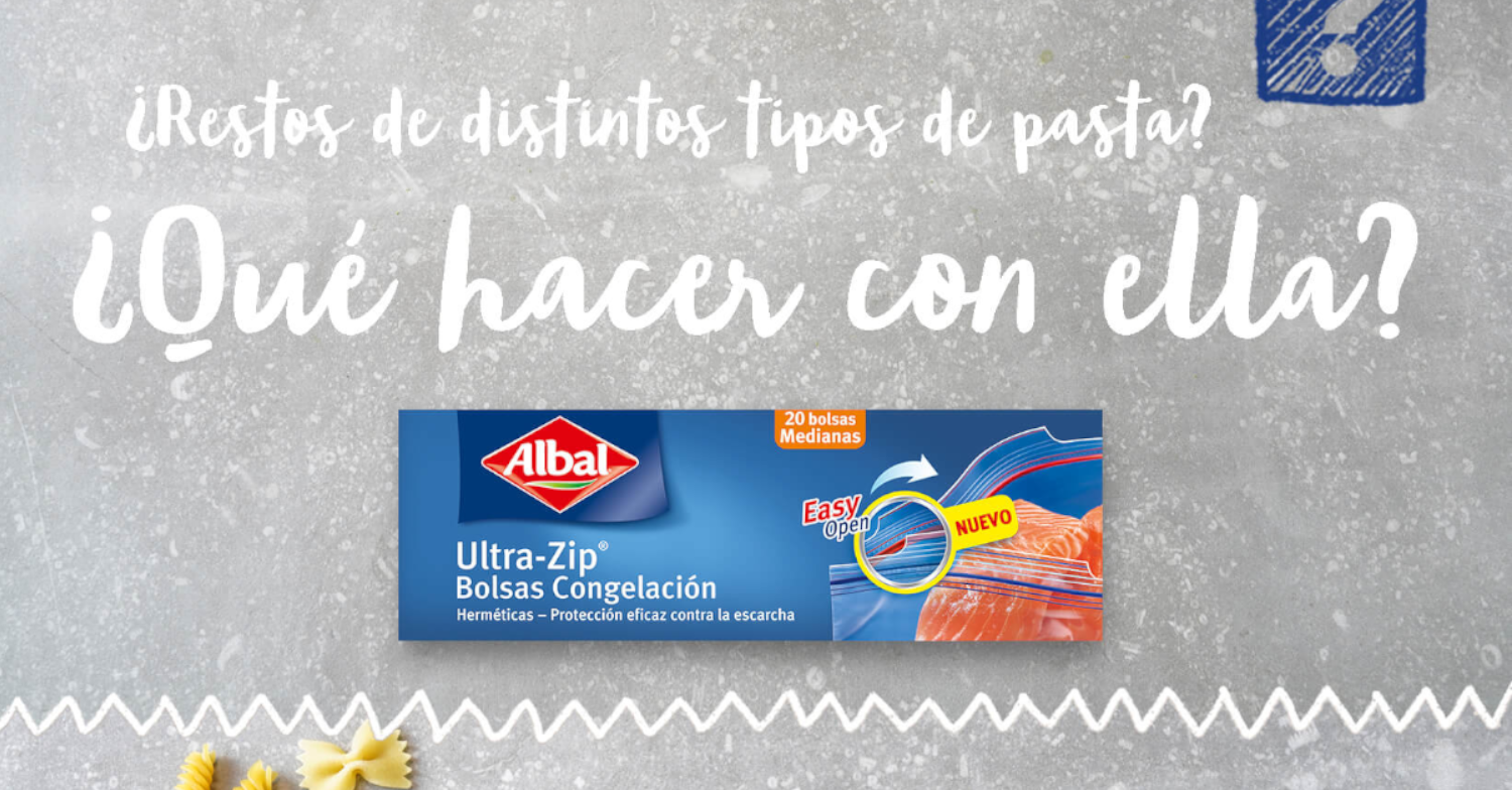 Truco Albal®: ¿Qué hacer con los restos de pasta cruda que nos sobran ...